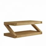 Z Solid Oak Large Coffee Table | Designer Furniture | Shop Now