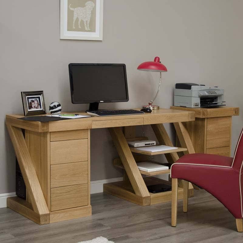 Elevate Your Home Office with Classic Oak Desks - Only Oak Furniture
