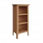Katarina Oak Small Narrow Bookcase | Only Oak Furniture | Free Delivery