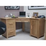 Harwell Oak Z Office Desk - Only Oak Furniture - Sale Now On