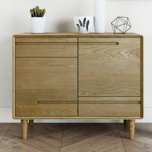Scandic Oak Small Sideboard - Only Oak Furniture - Sale On Now