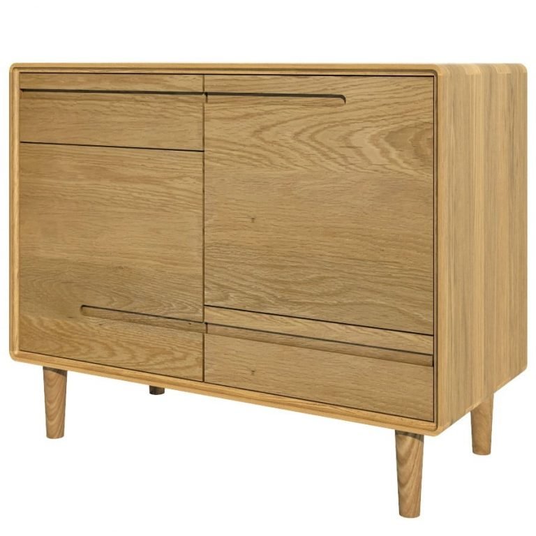 Scandic Oak Small Sideboard - Only Oak Furniture - Sale On Now