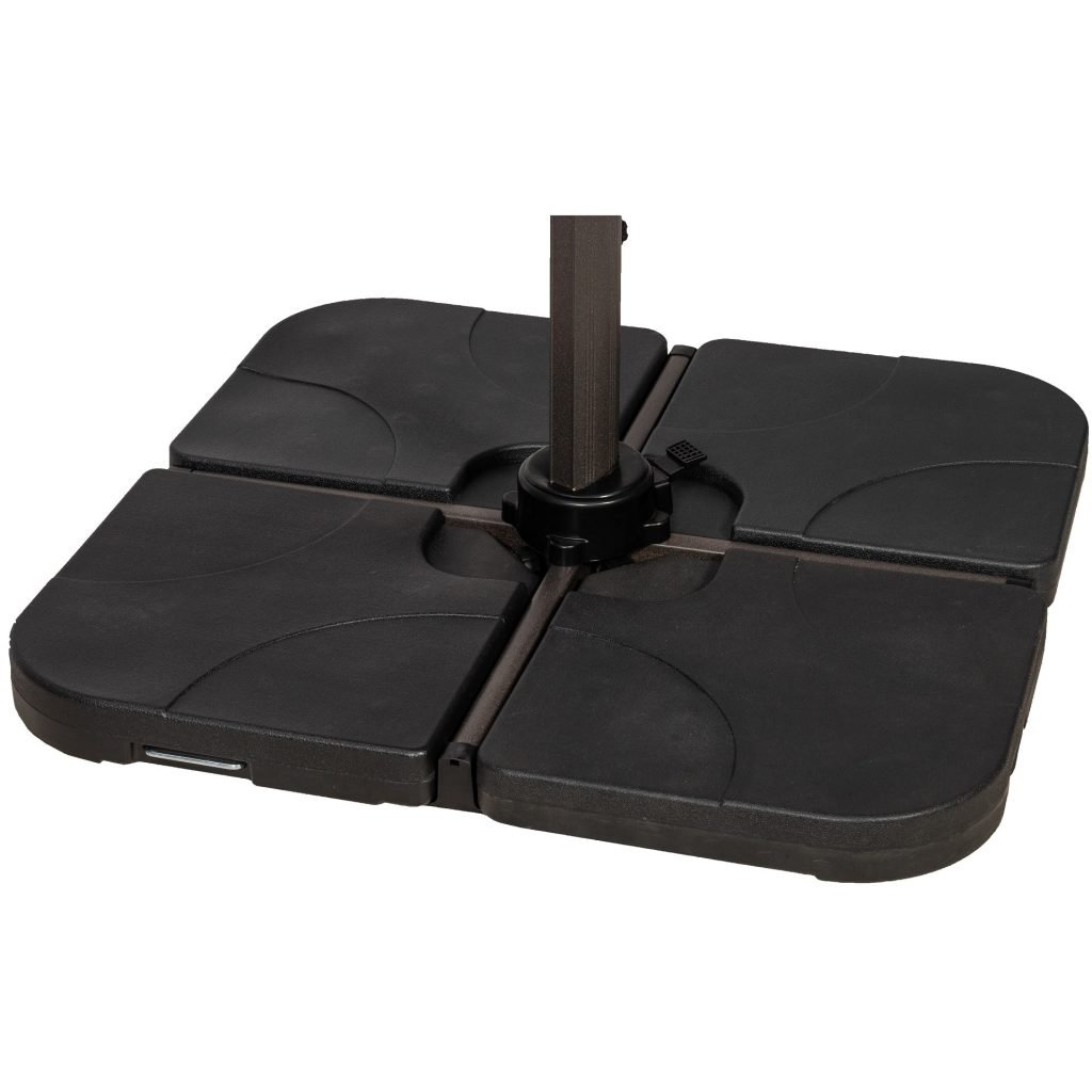 4 Water Fillable Bases For Cross Base Cantilever Parasols