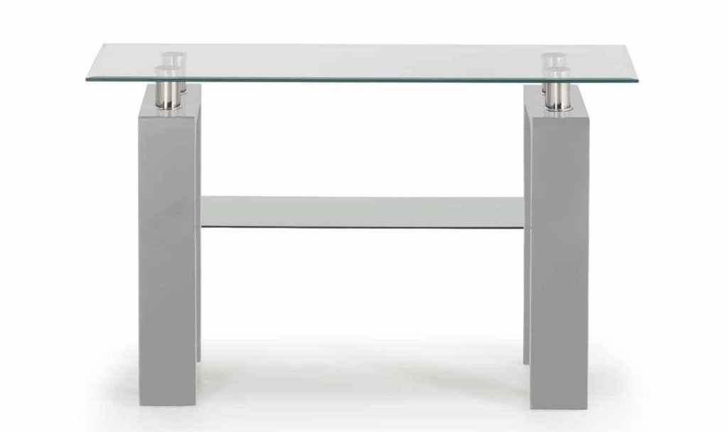 Calico Console Table - Grey - Only Oak Furniture