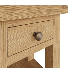 Carthorpe Oak Telephone Table - Only Oak Furniture - Shop Now