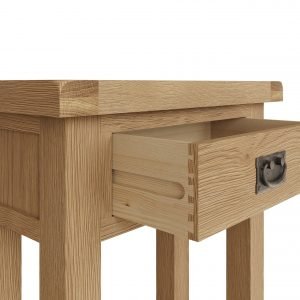 Carthorpe Oak Telephone Table - Only Oak Furniture - Shop Now