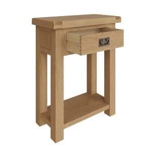 Carthorpe Oak Telephone Table - Only Oak Furniture - Shop Now