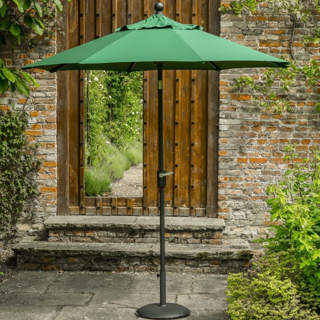 Elizabeth Green Parasol 2.7m - Only Oak Furniture