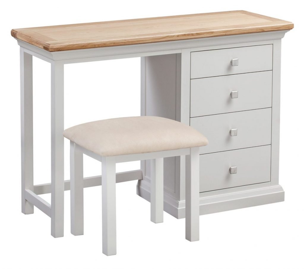 Cotswold Dressing Table & Stool - Only Oak Furniture - Sale On