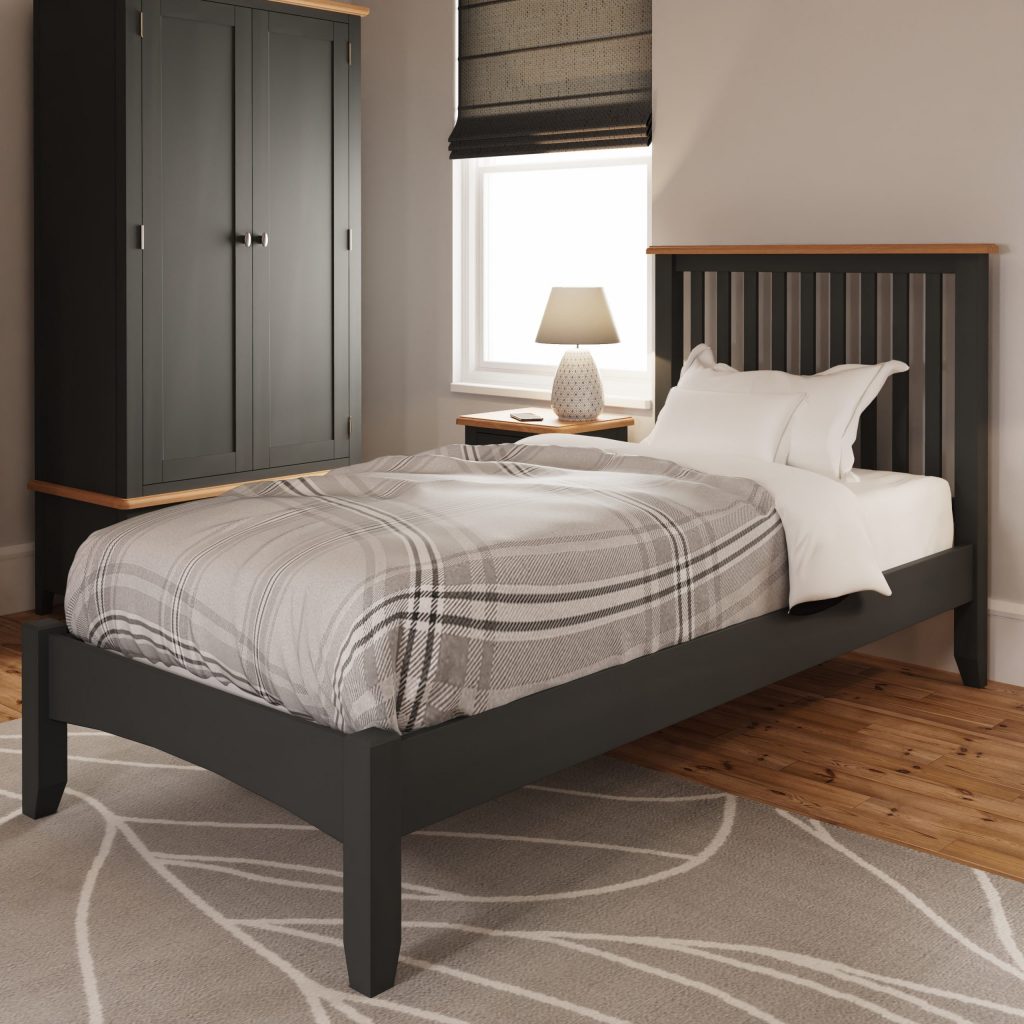 Firby Oak Single Bed - Only Oak Furniture - Free UK Delivery*