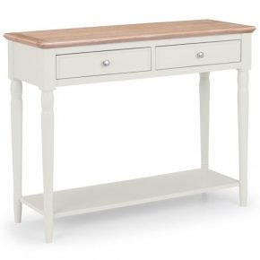 Amalfi Bent Glass Console Table - Only Oak Furniture -On Sale Now