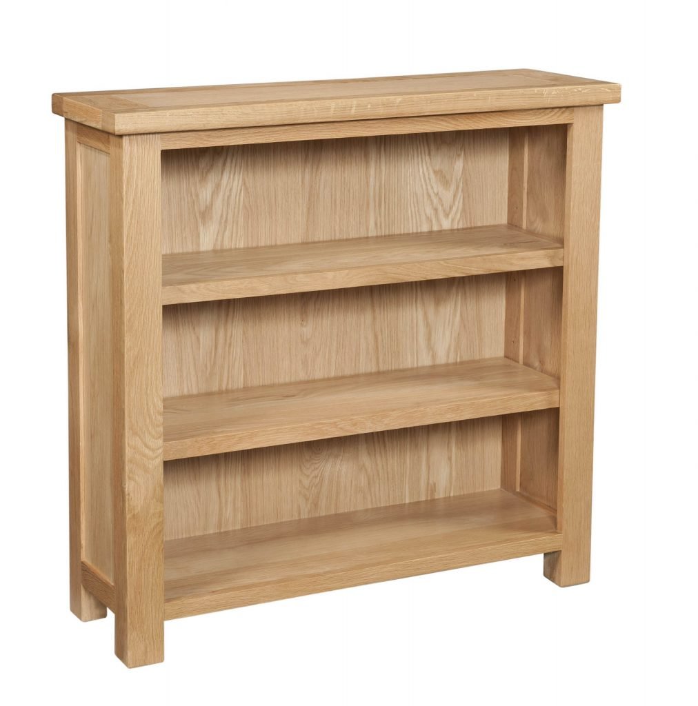 Delphinus Medium Bookcase - Only Oak Furniture