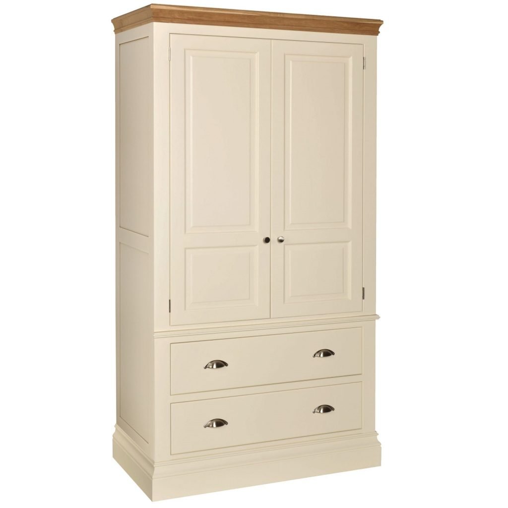 Lyra 2 Drawer Wardrobe - Only Oak Furniture