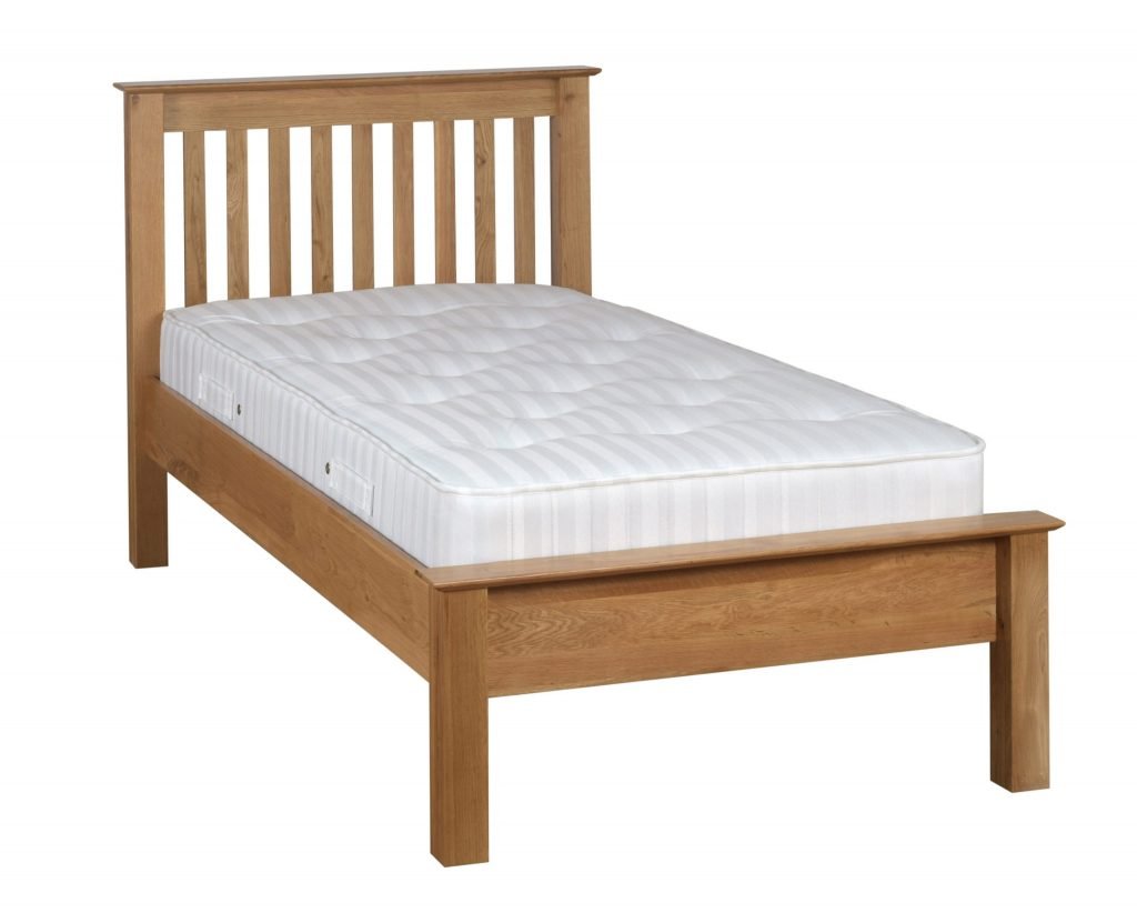 Norma Oak Single Bed - Only Oak Furniture - 12 Month Guarantee