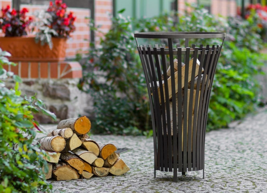 Flame Fire Basket