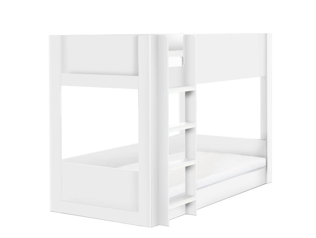 Solomon Bunk Bed - All White - Only Oak Furniture