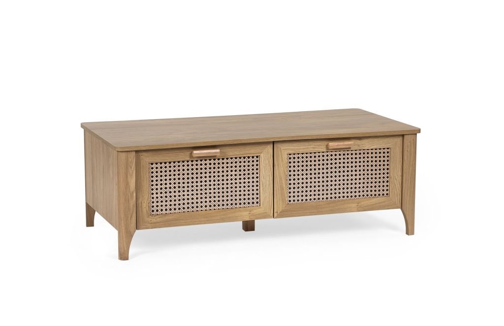 Sydney 2 Drawer Coffee Table - Only Oak Furniture - Free UK Delivery*