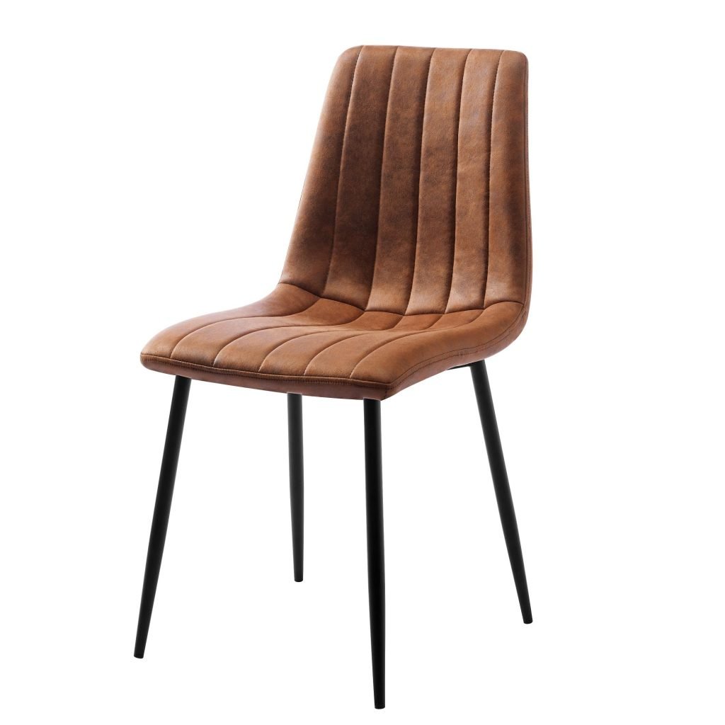 Lisha Brown Dining Chair - Only Oak Furniture