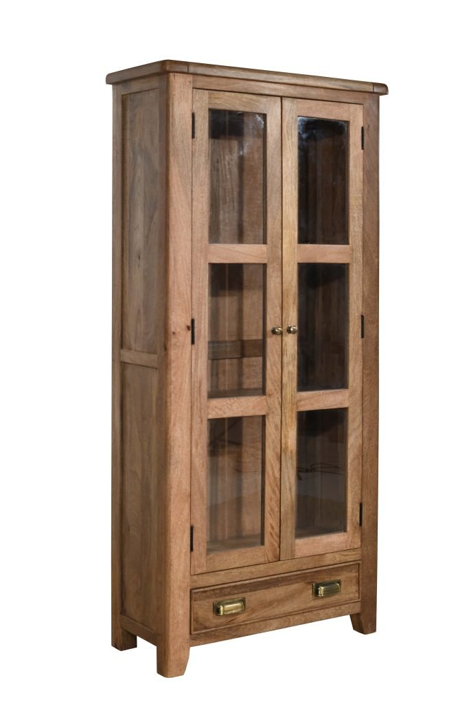 Dharma Display Cabinet - Only Oak Furniture
