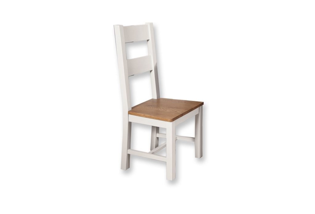 Manu White Dining Chair - Only Oak Furniture
