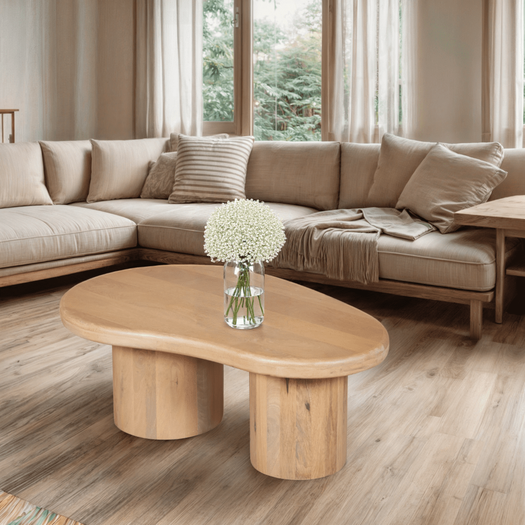 Austin Solid Wood Coffee Table - Only Oak Furniture