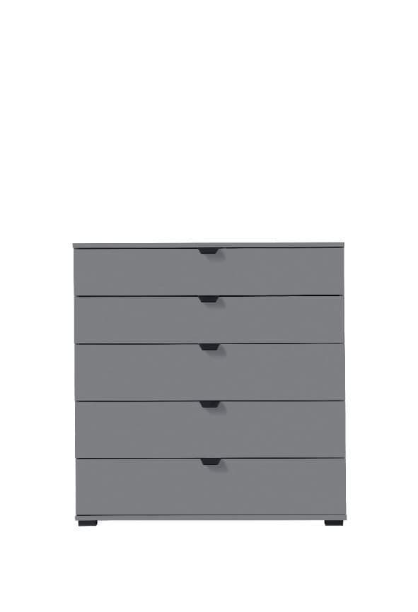 Litchen Grey Chest of Drawers - Only Oak Furniture