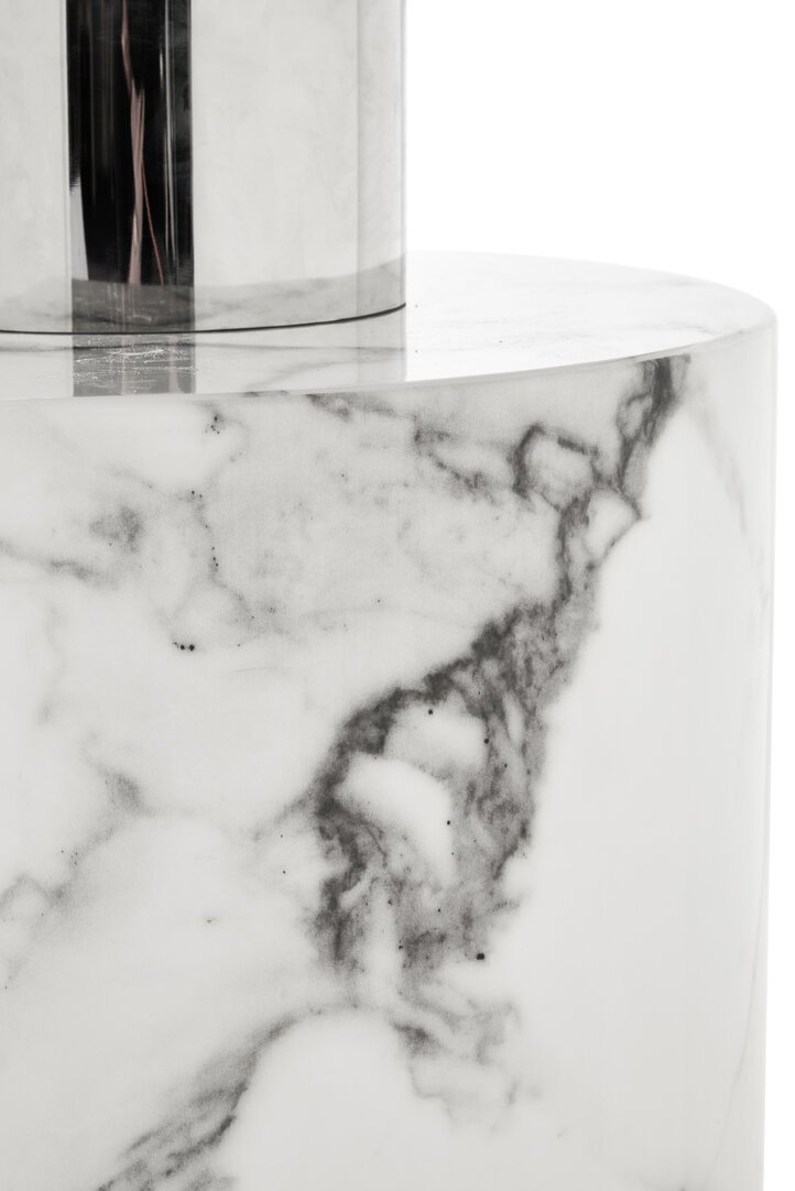 Selvino White Marble Console Table - Only Oak Furniture